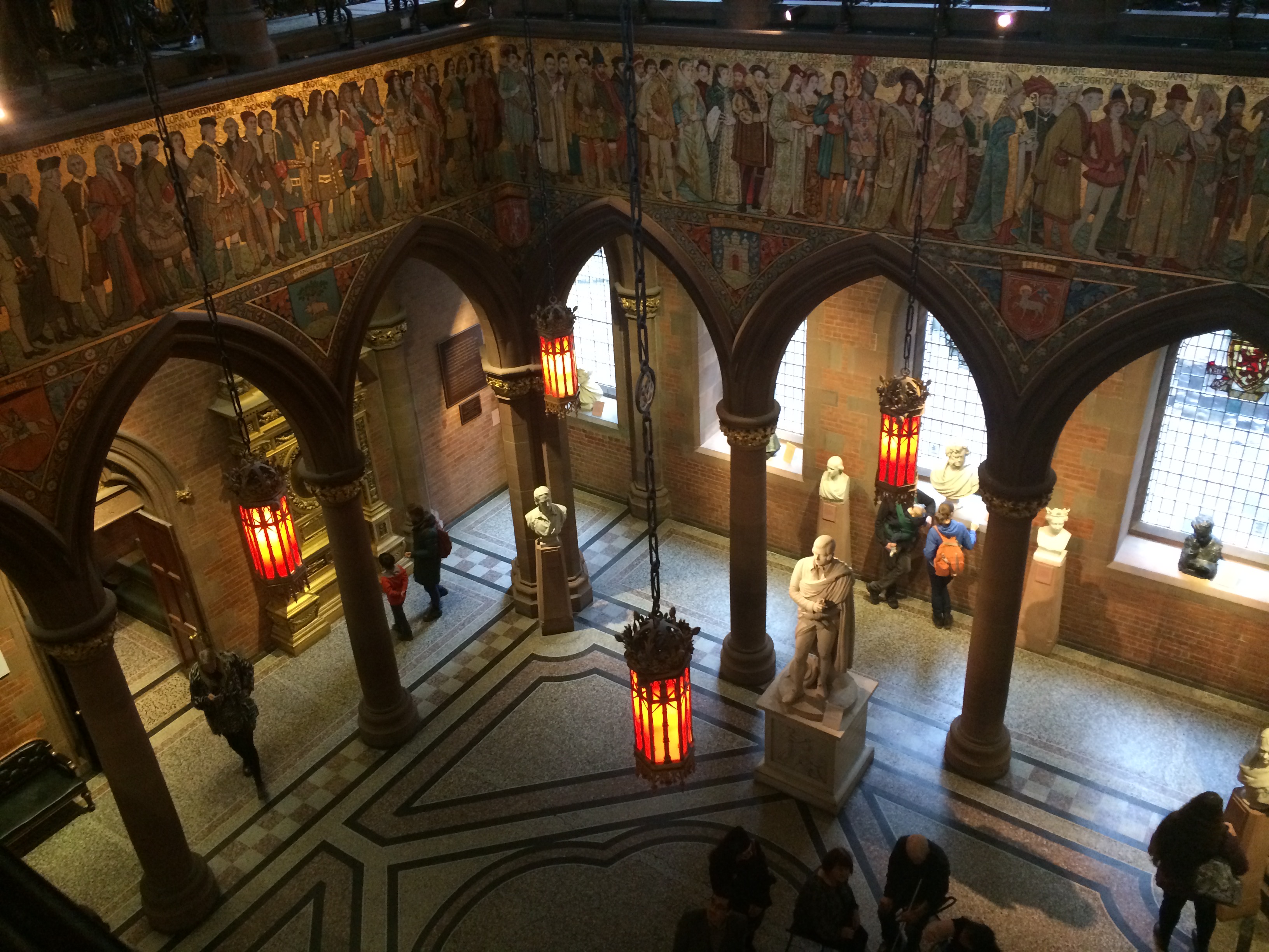 Interior National Portrait Gallery, Edinburgh | Wilbur's Travels